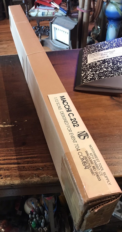 VINTAGE MACCHI C.202 BALSA WOOD AIRPLANE KIT 1/12” AS-IS NO PLANS SEE ALL PHOTOS | eBay