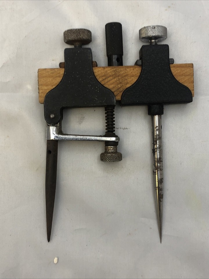 Vintage L. S. Starrett No. 50-A Trammel Points Machinist Tools USA ...