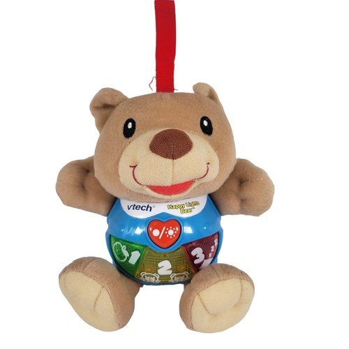 VTech Happy Lights Bear Musical Stuffed Toy Baby Infant Toddler ...