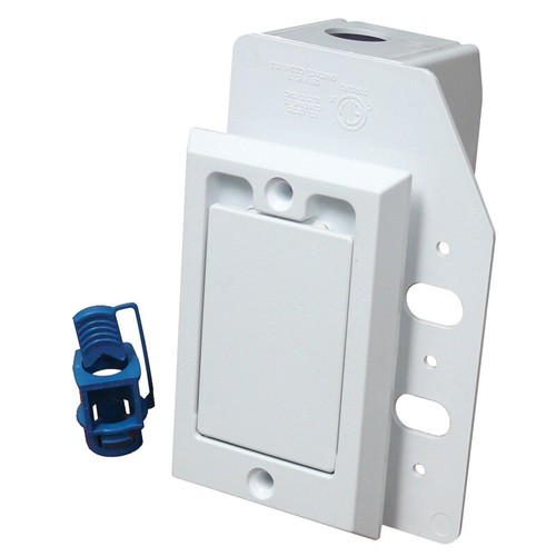 Central Vacuum Inlet Outlet Wall Valve Dual Voltage Direct Connect ...