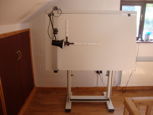 Tecnostyl A0 Drafting Machine and Twin column stand | eBay UK