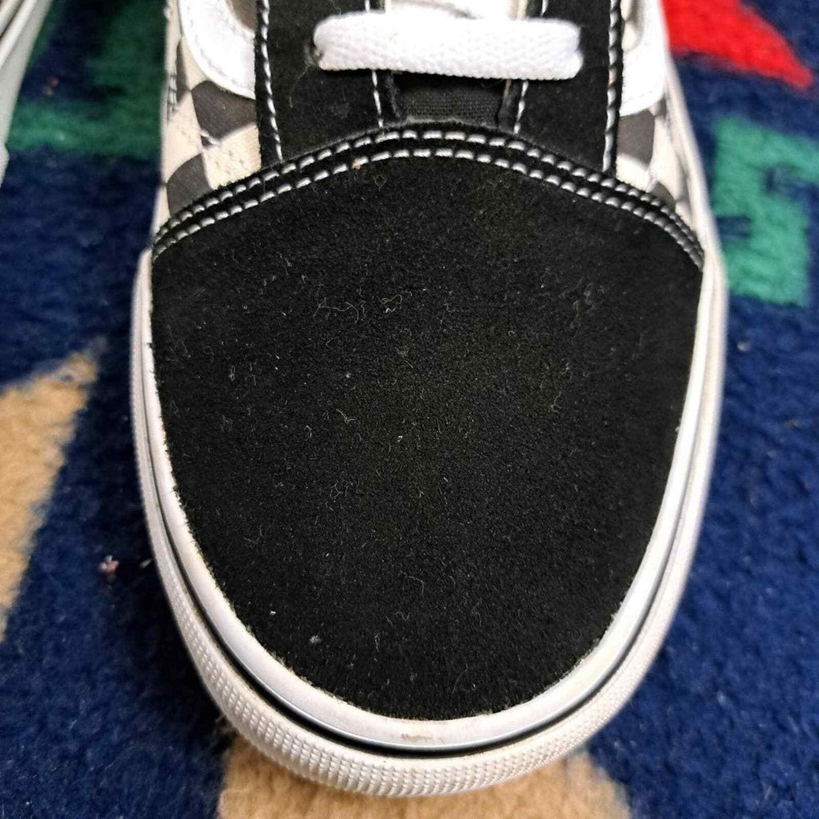 Van Sneakers Shoes Men Checker Pattern Black White Si… - Gem