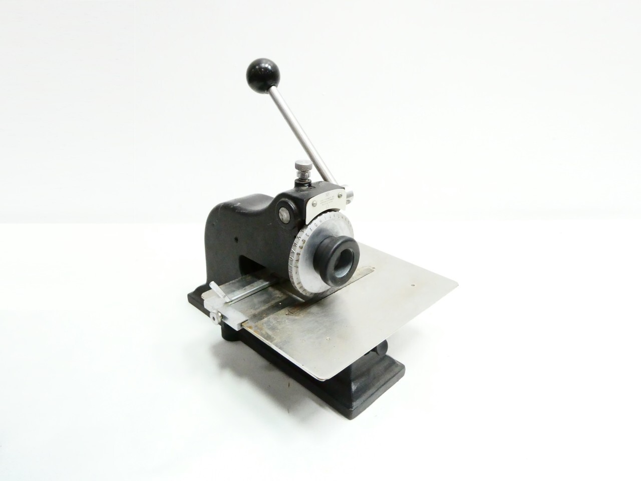 1 Schmidt Nameplate Marking Manual Detail Press Model 4 With 17 Brass ...