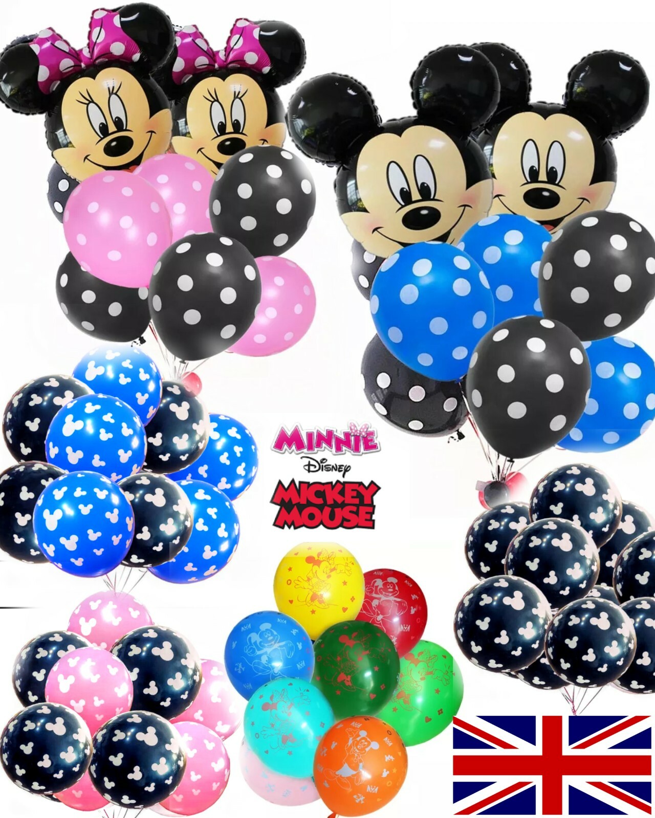 Baby Minnie Mouse Balloon Decorations