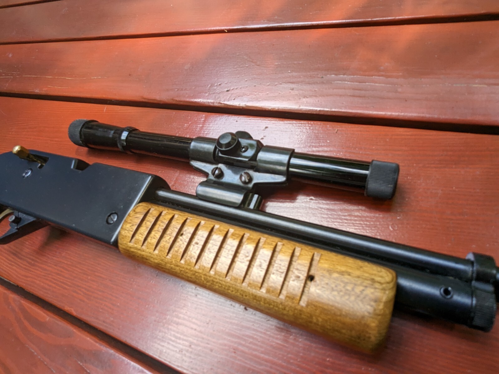 1970 Crosman Powermaster 760 Airgun-"Tootsie Roll" +Scope, New Seals ...
