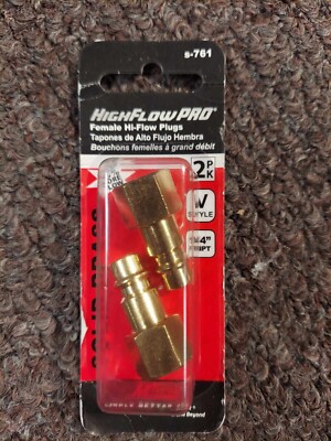 Milton (S-716) 1/4" Male NPT M Style (Industrial) Air fitting Quick ...