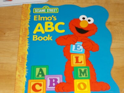 Elmo's ABC book (Sesame Street) board cover By Sarah Albee lot of of 5 ...