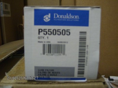 DONALDSON OIL LUBE FILTER P550505 | eBay