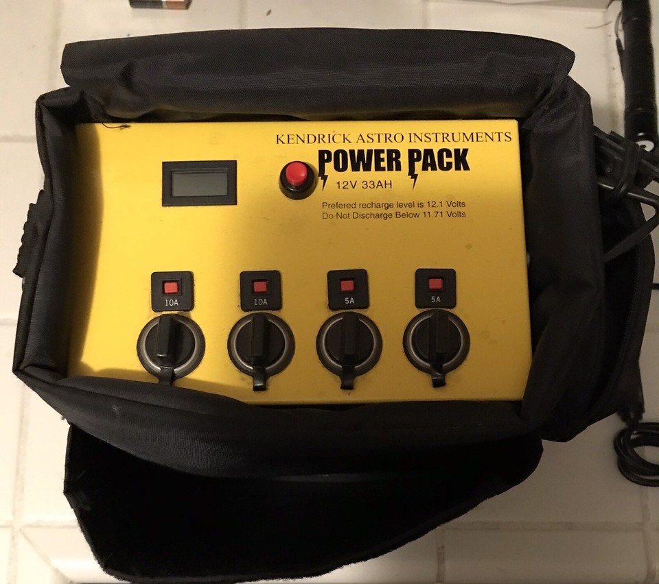 Kendrick Astro Instruments 2082 Power Pack 12V 33AH. Astronomy Dew ...