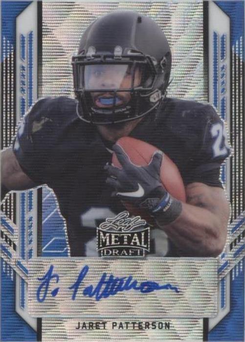2021 Leaf Metal Draft - Portrait Autographs Jaret Patterson #PA-JP1 ...