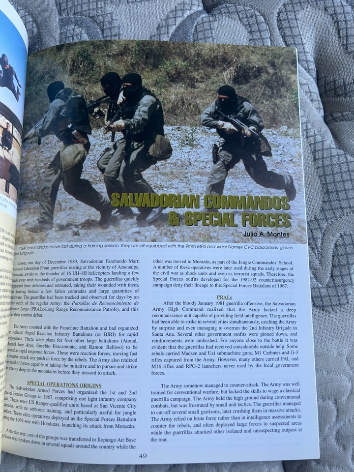 CONCORD SPECIAL OPS VOL #10 JOURNAL OF THE ELITE FORCES AND SWAT UNITS ...