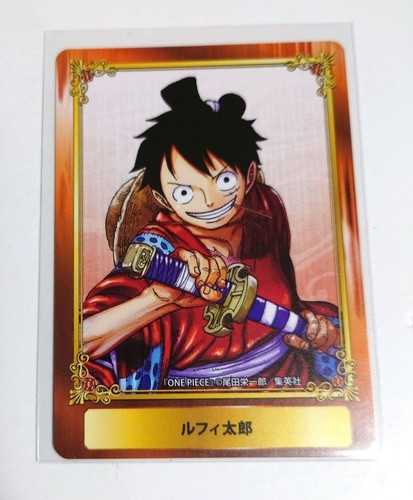 Luffy Taro One Piece Jump Fair Card | eBay