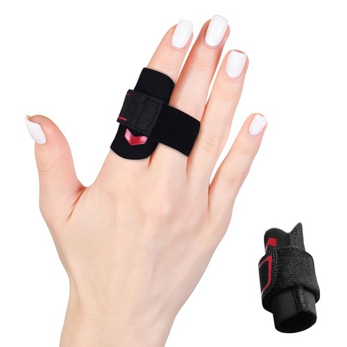 Neoprene Finger Splint Wraps Adjustable Finger Brace Trigger Finger ...