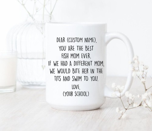 You Are The Best Fish Mom Ever Mug Fish Mom Coffee Mug Fish Mom Gifts ...