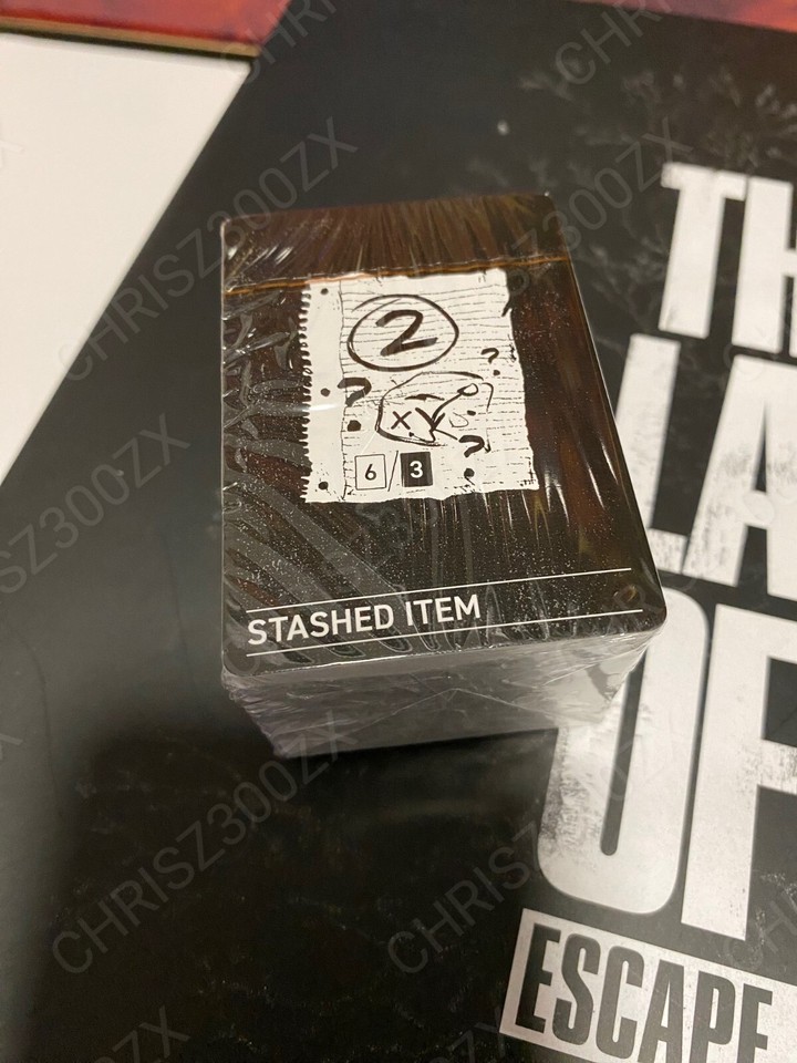 The Last of Us Escape The Dark Board Game Action Interactive Playing Cards SET | eBay