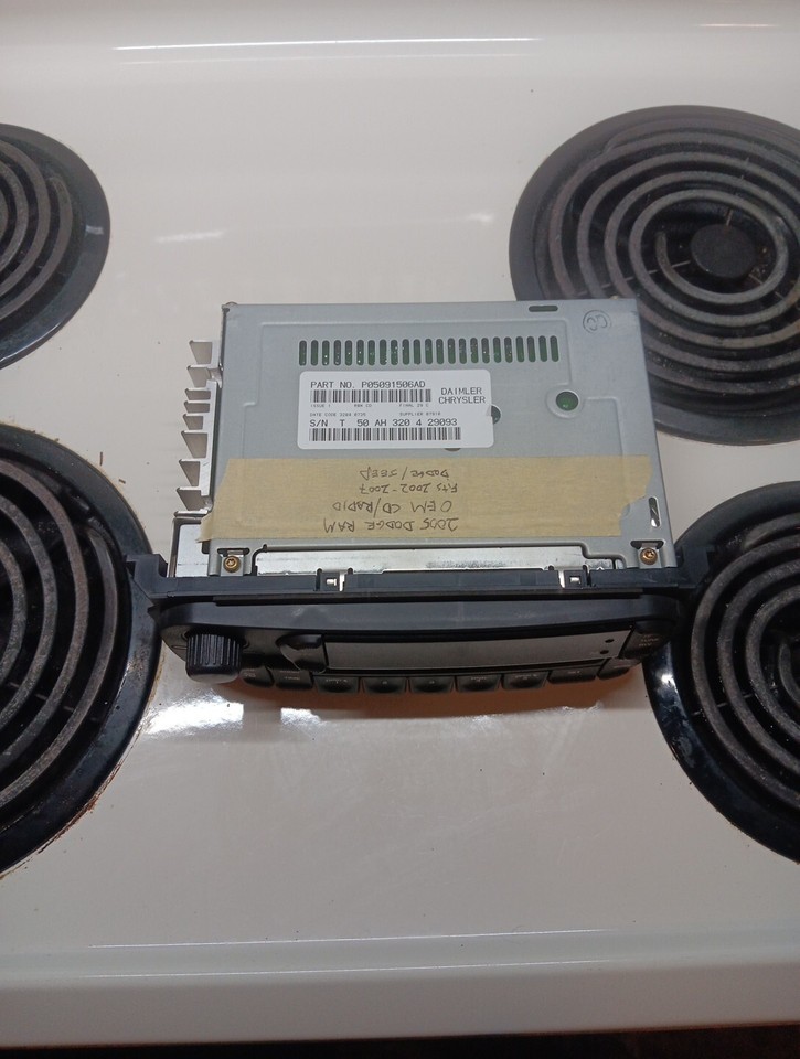 GENUINE DODGE CHRYSLER JEEP CD PLAYER RADIO STEREO | P05091506AE | OEM ...