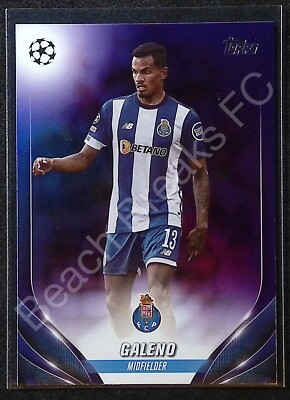 Galeno FC PORTO 2023-24 Topps UEFA CC Purple /299 | eBay