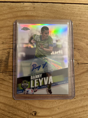 2022 TOPPS CHROME MLS DANNY LEYVA AUTO AUTOGRAPH #47 SOUNDERS FC | eBay