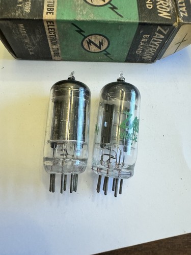 NOS MATCHED PAIR Zalytron 6C4 EC90 Audio VACUUM TUBES | eBay