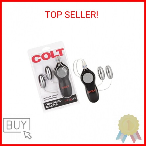 CalExotics Colt 7-Function Twin Turbo Bullet Vibrator - Sex Toys for ...