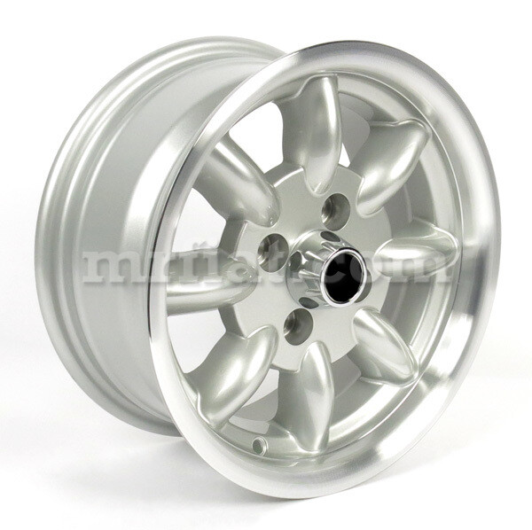 Alfa Romeo Giulietta Alfasud Silver Diamond Cut Minilite Wheel 6x13 New ...