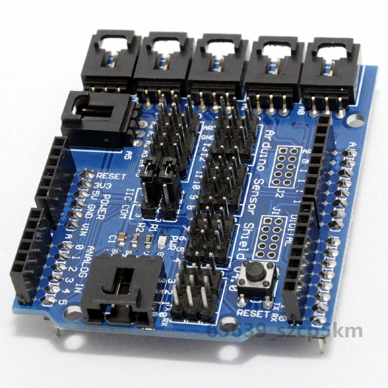 Upgraded V5 Arduino Sensor Shield For Arduino Uno R3 51 Off