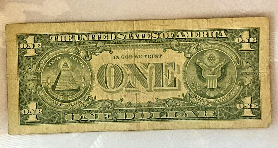 NEW LISTING-1957 One Dollar Blue Seal Series Note Silver Certificate ...