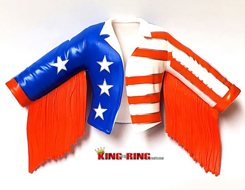 WWE Mattel Elite 59 ZACK RYDER USA JACKET Wrestling Figure Clothing ...