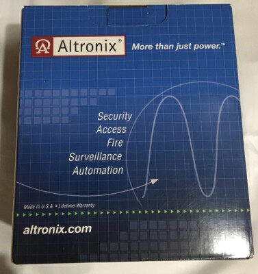 Altronix AL175UL Access Control Power Supply Charger, 2 PTC Class 2 ...
