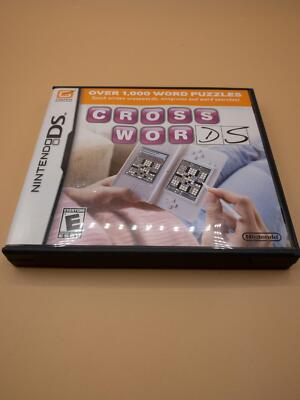 Crosswords DS (Nintendo DS, 2008) Video Game 45496739317| eBay