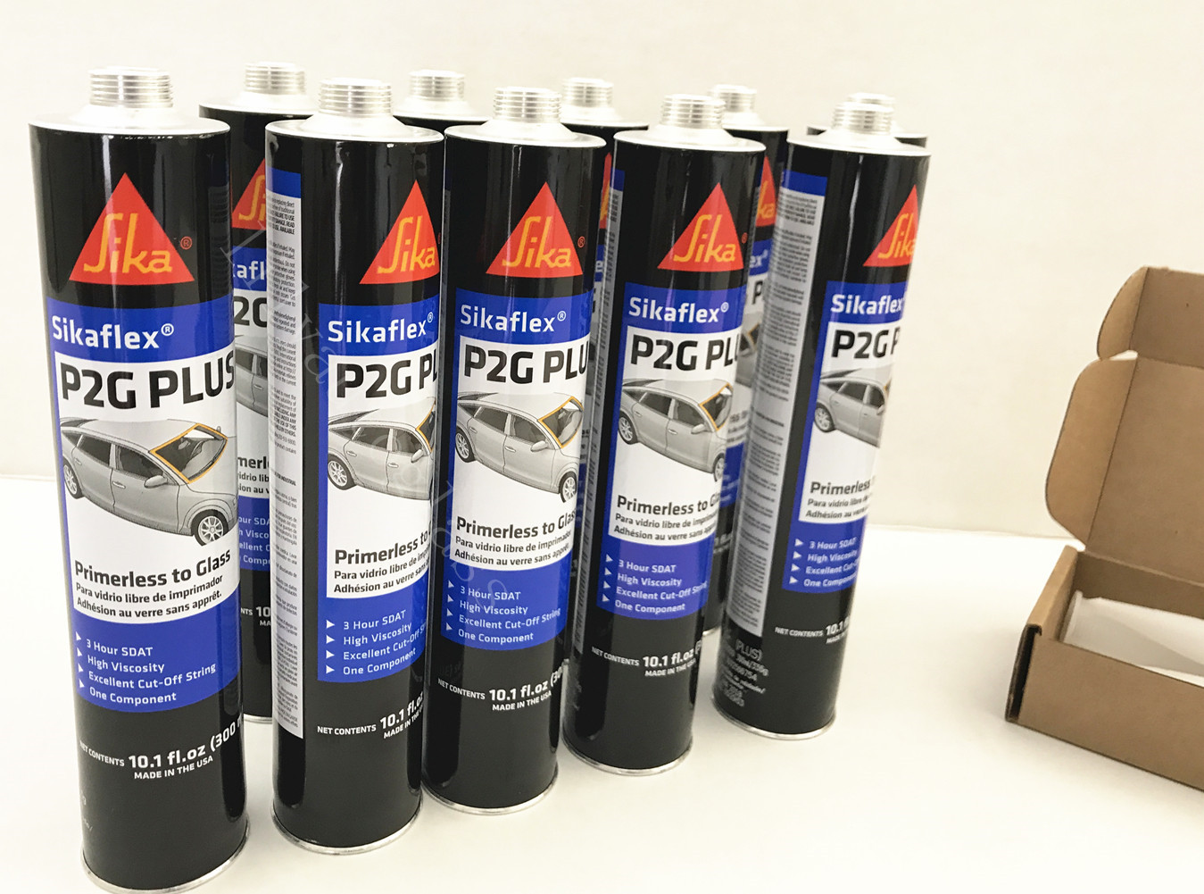 Auto Glass Windshield Urethane Glue Sikaflex P2G Plus Primerless ...