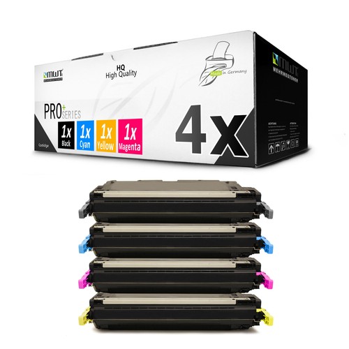 4x Toner F, Shirt R HP Color LaserJet 4600 4610 4650 Hdn Dn N Dtn ...