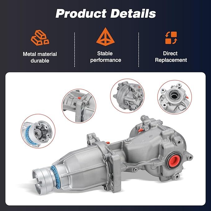 Rear Differential For Ford Edge Escape & Lincoln MKZ CV6W-4B025-DF MU7Z ...