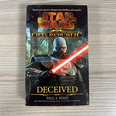 STAR WARS DECEIVED THE OLD REPUBLIC BOOK NOVEL SCI-FI DARTH MALGUS SITH ...