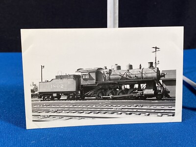 Missouri Pacific Lines Railroad Steam Locomotive 1802 Vintage Photo | eBay