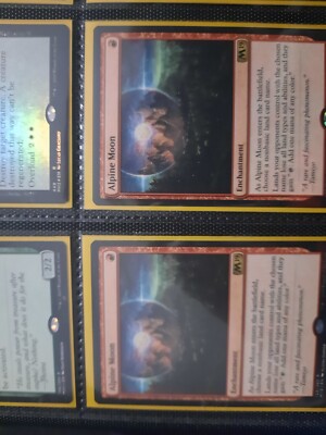 X2 MTG Alpine Moon Core Set 2019 128/280 Regular Rare | eBay