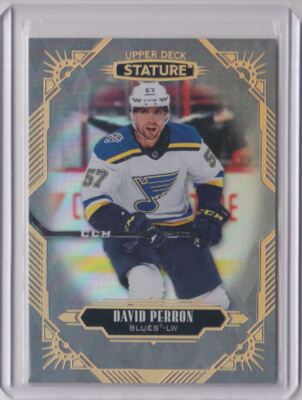 2021-22 Upper Deck Stature David Perron St. Louis Blues #68 | eBay