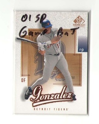 2001 SP Game Bat Edition DETROIT TIGERS Team Set | eBay
