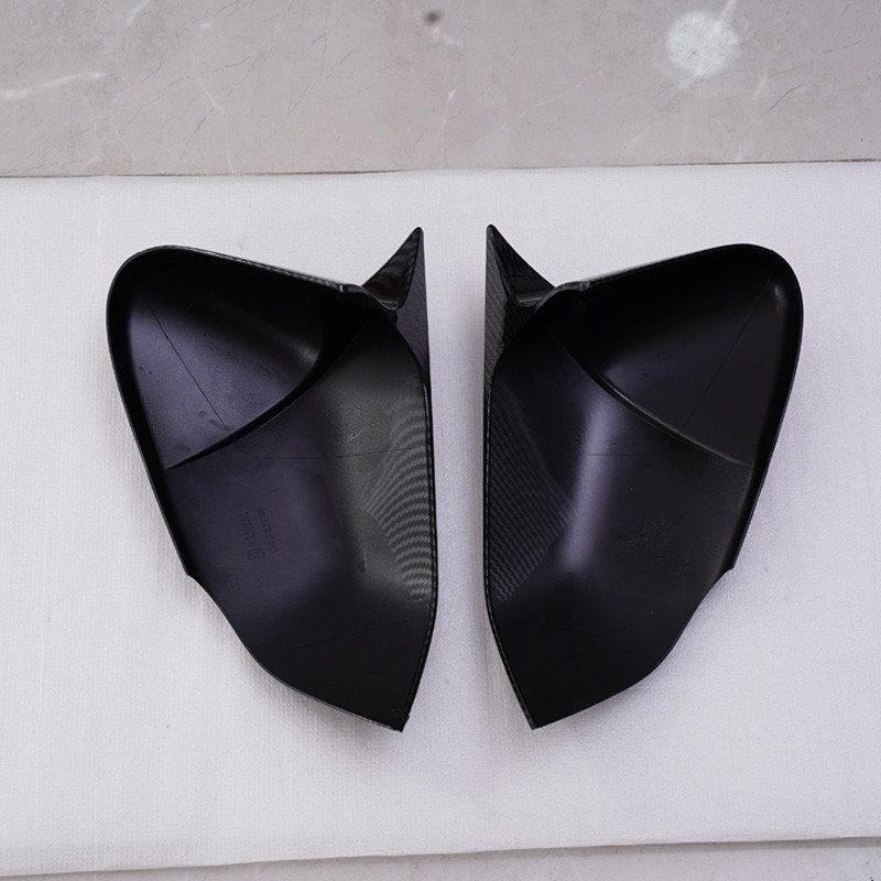 Carbon Black Side Door Mirror Cover Cap ADD-ON For Kia K4 2025+ w ...