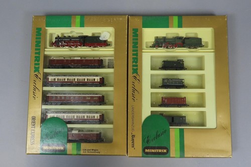 Zwei Minitrix Zugsets im Originalkarton (W 139923) | eBay