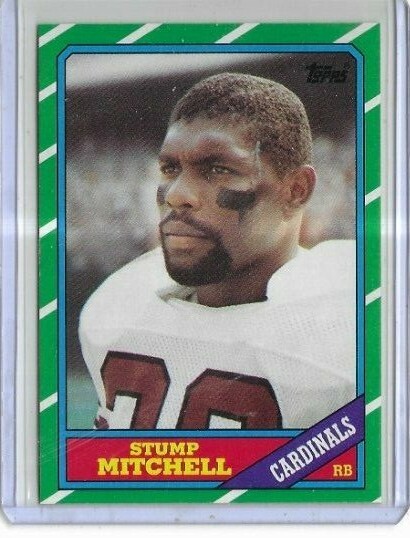 1986 Topps Football #328 Stump Mitchell St. Louis Cardinals | eBay