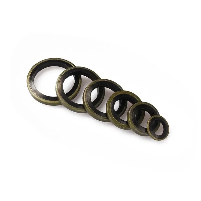 150x Bonded Seal Washers M6-M24 Kit Washer Hydraulic Oil Petrol Sealing ...