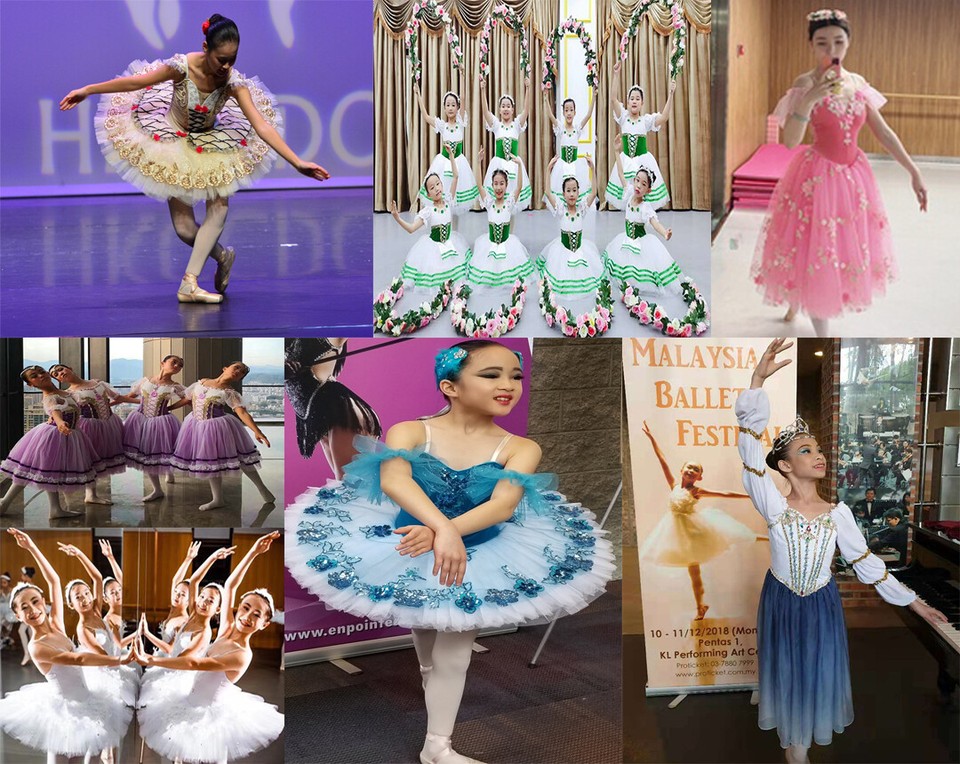 Ballet Skirt Professional Classical Pancake Tutu Costumes Ballerina ...
