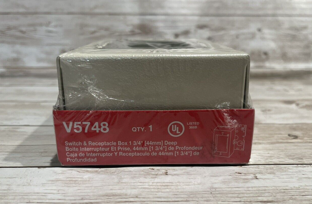 Legrand V5748 Deep Device Box, Ivory, Steel, Boxes Lot of 2 NEW | eBay