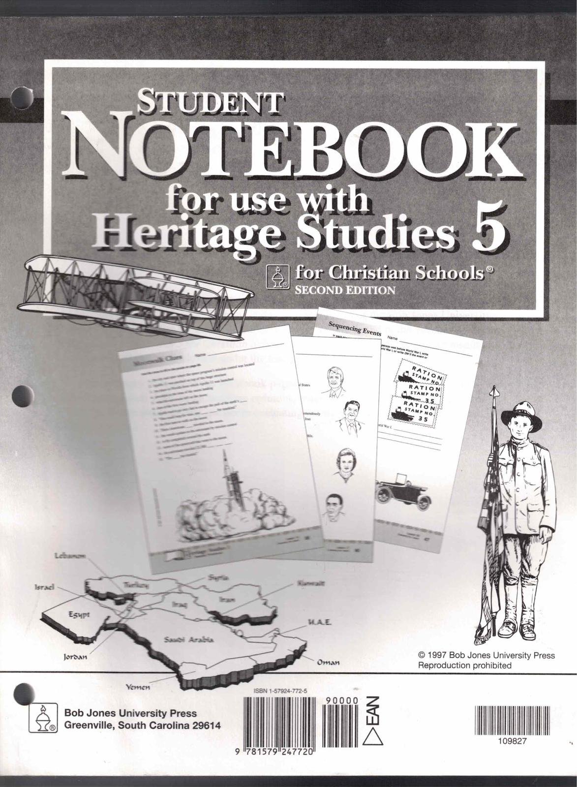 Student Notebook for use with Heritage Studies 5 (Second Edition) BJU ...
