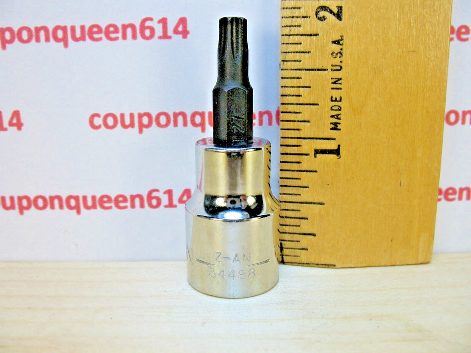 Craftsman 34488, 3/8" Drive Torx Bit Socket T27 - Brand New | eBay