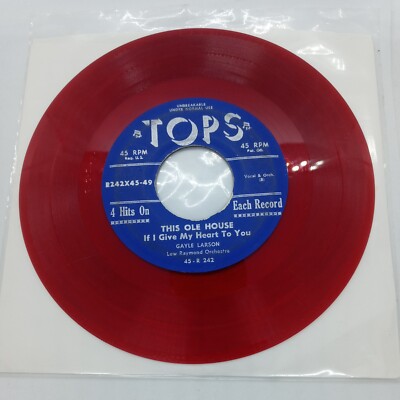 Gayle Larson - Make Love to Me - Tops (45 RPM 7”) | eBay