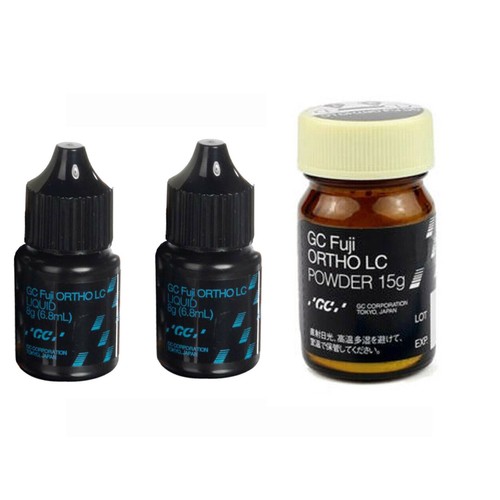 GC Fuji ORTHO LC light-cure bonding Glass Ionomer Cement liquid 8g ...