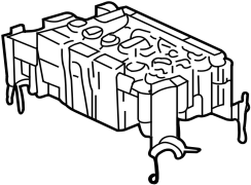 82741-35110 Toyota Block, engine room relay 8274135110, New Genuine OEM ...