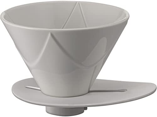 HARIO V60 MUGEN Coffee Dripper for 1-2 Cups White Made in Japan VDMU-02 ...